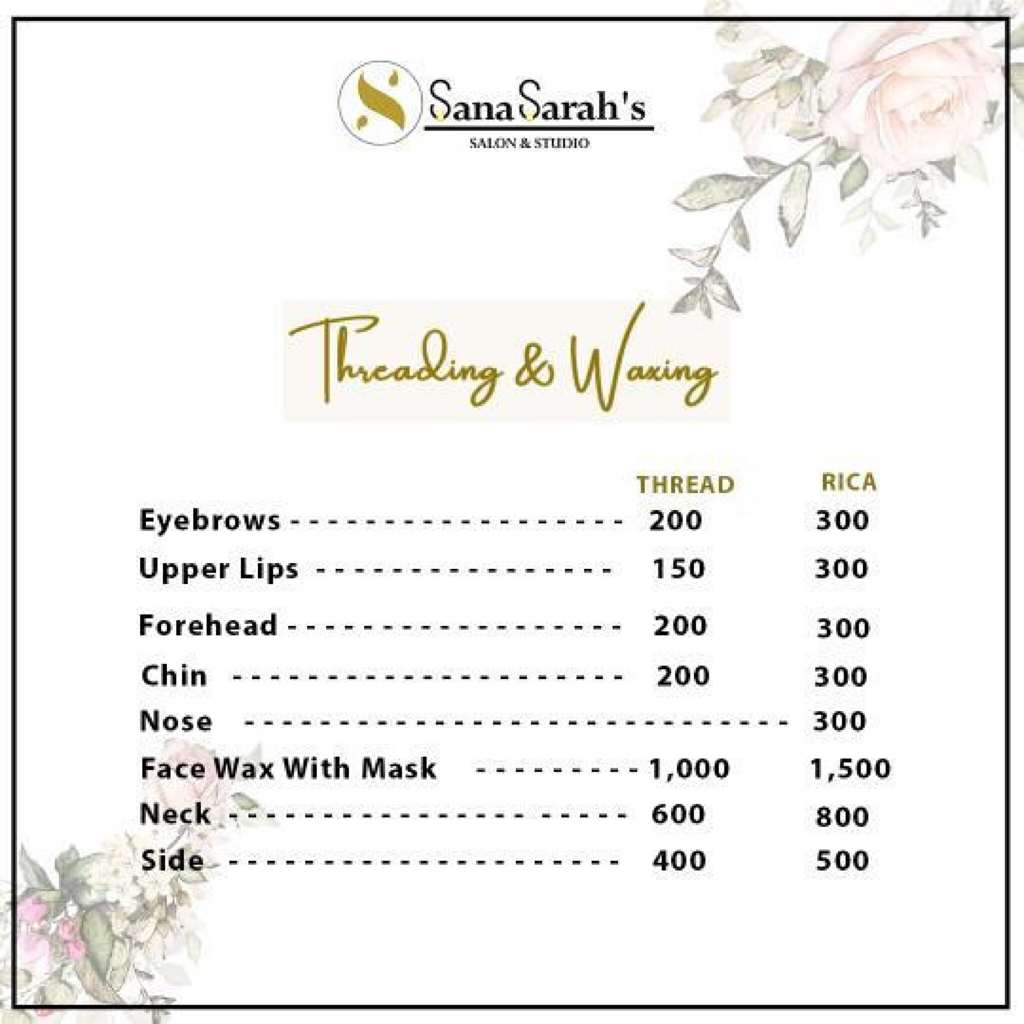 Home - Sana Sarah Salon